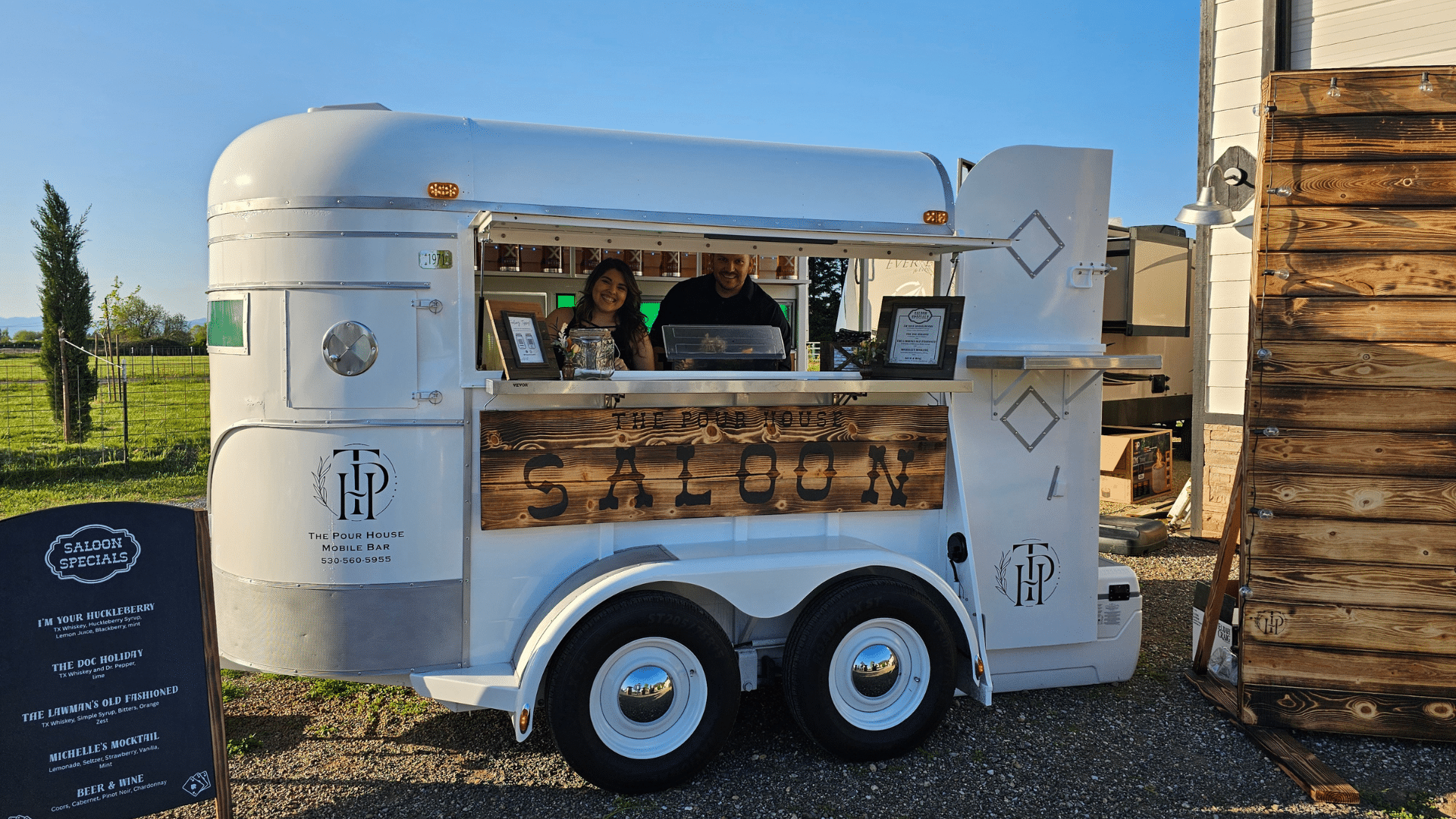 The Pour House Mobile Bar - NorCal Weddings